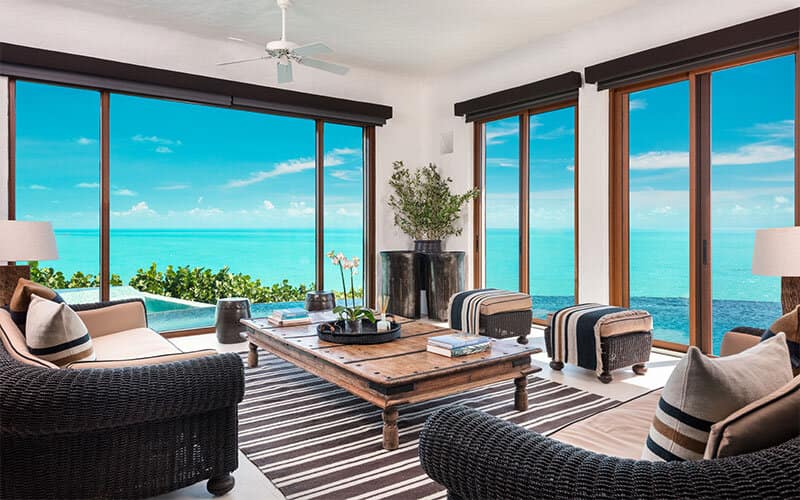 Marco Aldaco-Designed Property with Private Beach, Turks and Caicos ...